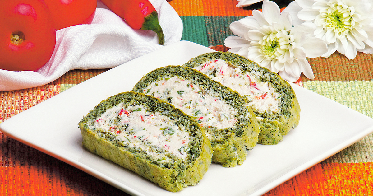 Zeleni rolat sa sirom - Čarobna kuhinja - Lakše sa dijabetesom