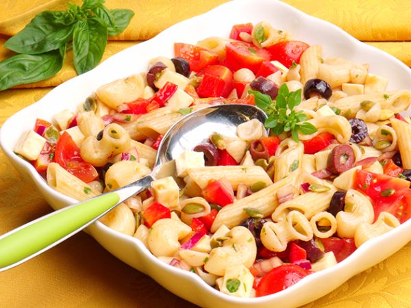 Dijabetes recepti * Aromatična salata od testenine - Čarobna kuhinja